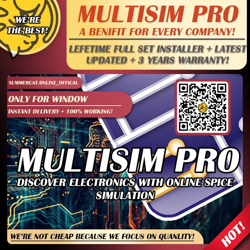 【𝐈𝐍𝐒𝐓𝐀𝐋𝐋𝐀𝐓𝐈𝐎𝐍 𝐕𝐈𝐃𝐄𝐎】𝐋𝐈𝐅𝐄𝐓𝐈𝐌𝐄 NI Multisim 14.2 Professional (Fully After ...