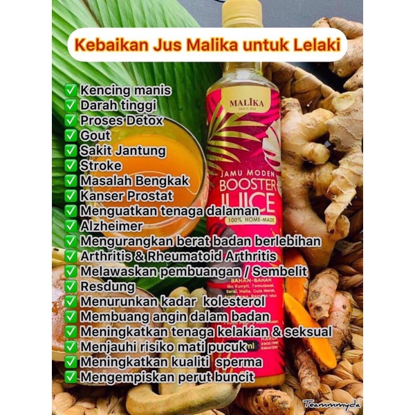 🔥Jus Malika Jamu Moden🔥 | Shopee Malaysia