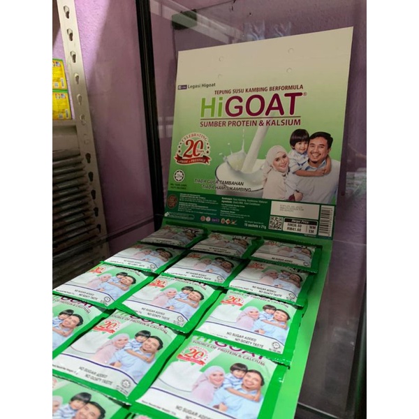 SUSU HiGOAT PAPAN(15 PAKET) | Shopee Malaysia