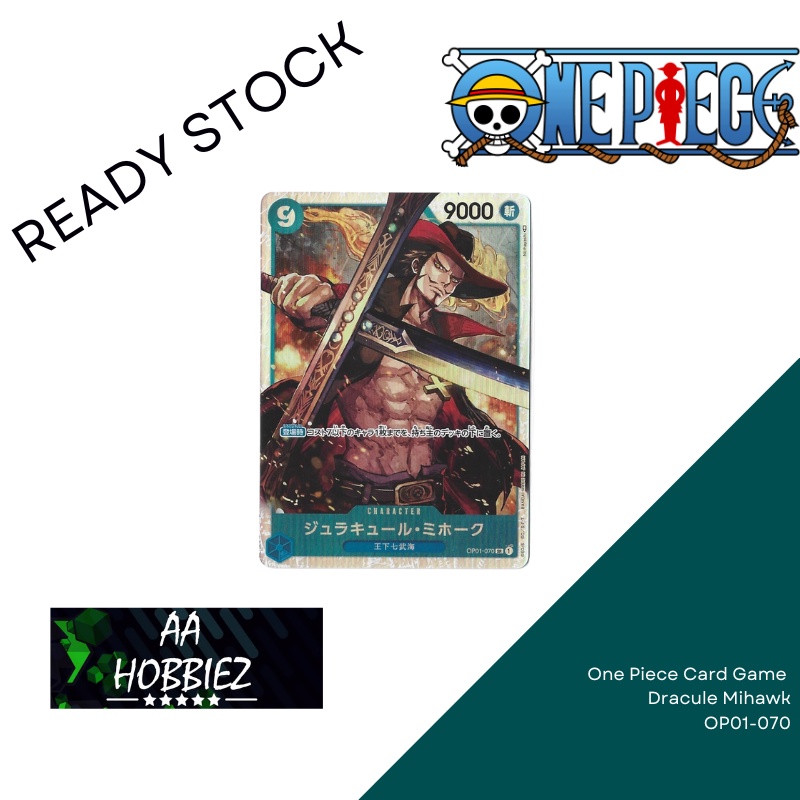 One Piece Card Game Dracule Mihawk OP01-070 | Shopee Malaysia