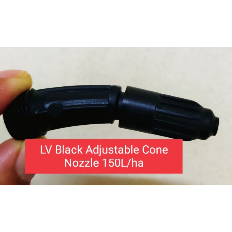 ORIGINAL Black Adjustable Cone Nozzle 150L/ha(2Bar) | Shopee Malaysia