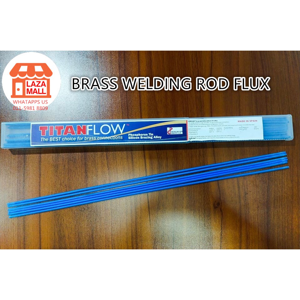 WELDING BLUE ROD FLUX FRIDGE PETI AIS【COPPER + IRON PIPE 】BLOCKADE ...