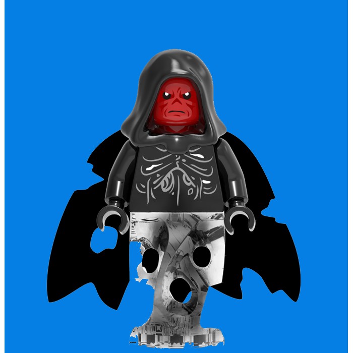 Lego Compatible Red Skull Marvel Avengers Endgame Superheroes Blocks ...