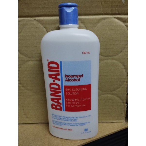 Philippine product Band-Aid isopropyl alcohol | Shopee Malaysia