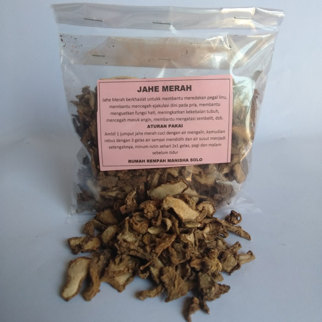 MERAH Dried Red Ginger 100gr | Shopee Malaysia