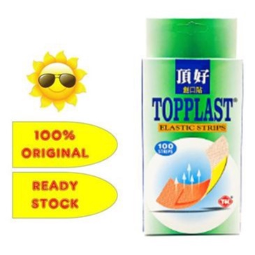 Topplast Elastic Strip Plasters 100's/200's | Shopee Malaysia