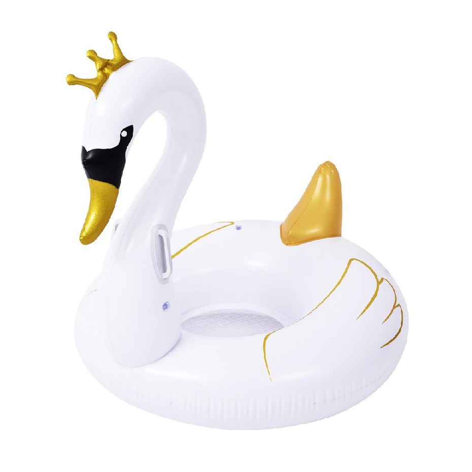 UTOYS SunClub Inflatable White Swan Swim Rings (37406) | Shopee Malaysia