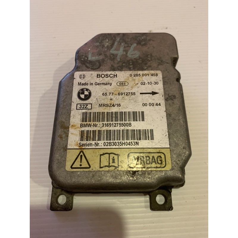 BMW E46 Airbag Sensor ECU Control Unit Module | Shopee Malaysia