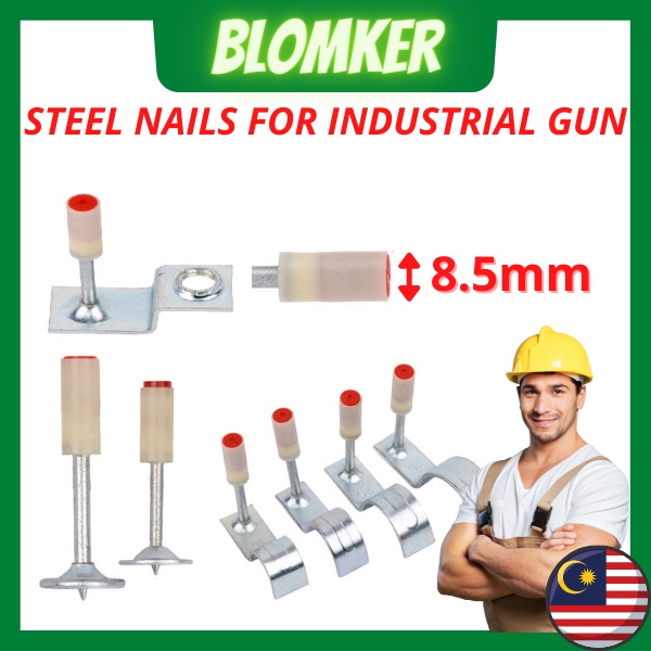 Steel Nails Guns Rivet Tool Wall Fastener Set Nails 16/20/25mm Nails ...