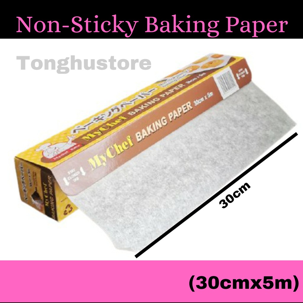 🔥🔥 My Chef Non-Stick Baking Paper Roll ( 5 meter ) Kertas Minyak Baking ...
