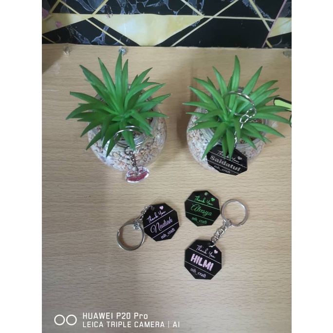 🔥 customize and custom keychain engreving keychain nama kata kata untuk ...