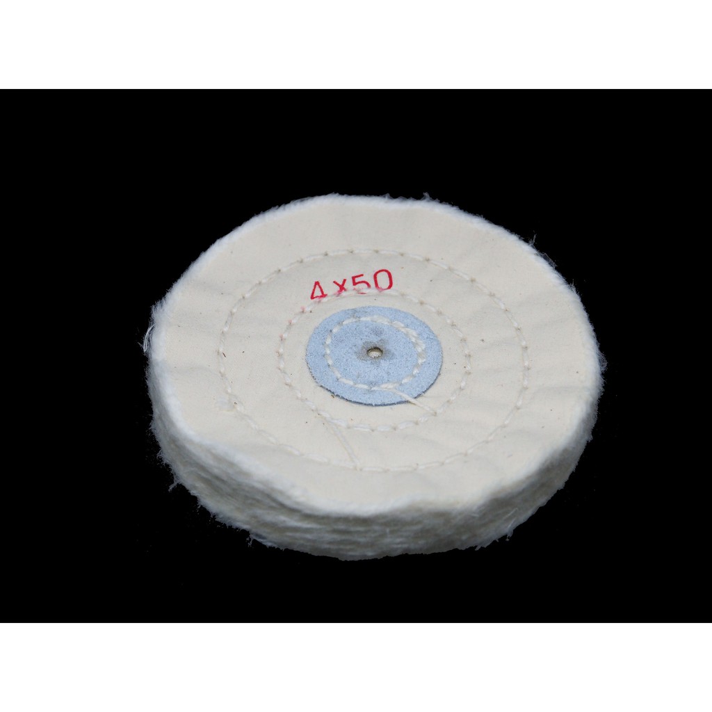 💥READY STOCK💥4" 50Ply White Buffing / Polishing Wheel for Polishing ...