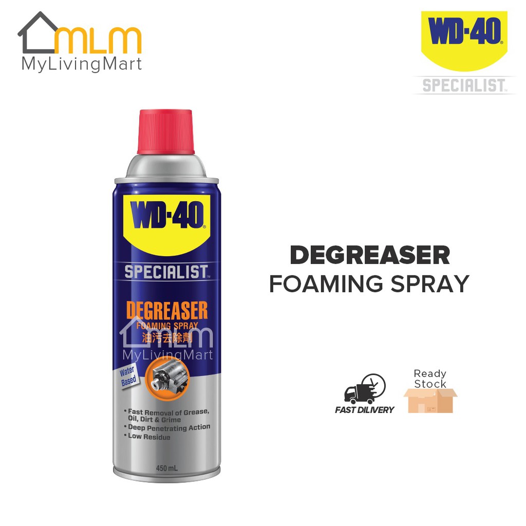 WD-40 Specialist Fast Acting Degreaser Oil Grease Grime Stove Kitchen ...
