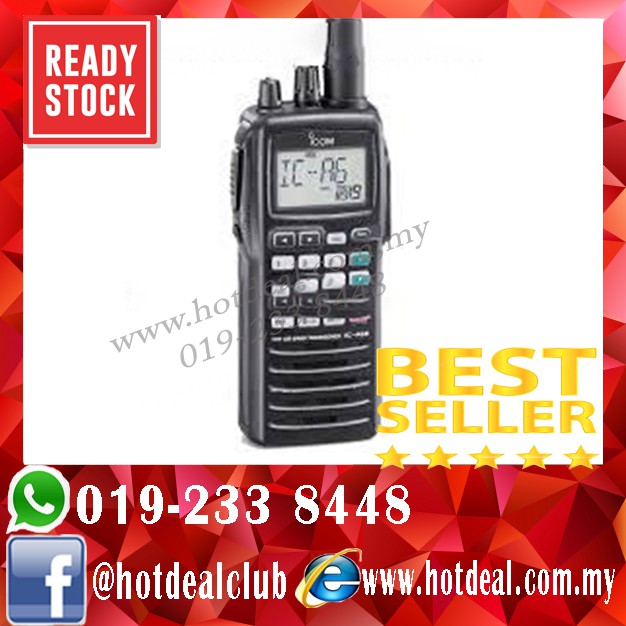 Walkie talkie ICOM IC A6 airband radio | Shopee Malaysia
