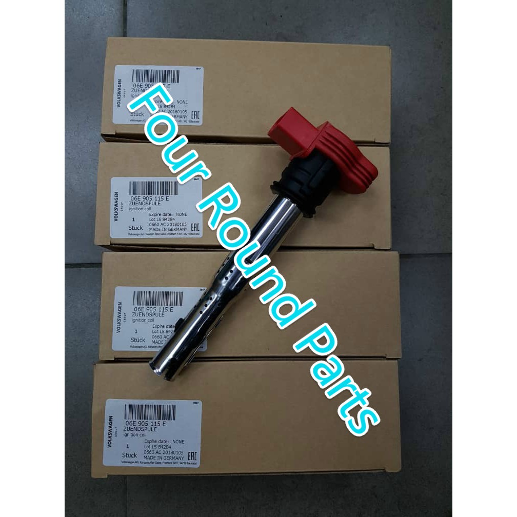 AUDI R8 A4 A5 Q5 Volkswagen VW GOLF MK6 GTI PASSAT CC IGNITION COIL ...