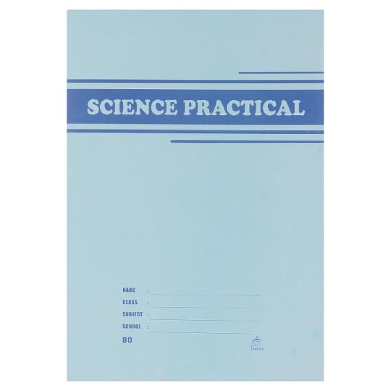 Buku Nota Sains 80pages A4 / Science Practical Note Book A4 / Buku ...