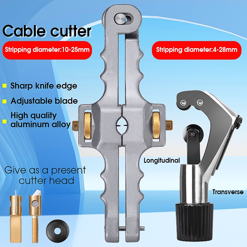 Fiber Optical Cable Stripper Tool SI-01 Longitudinal Opening Knife and ...