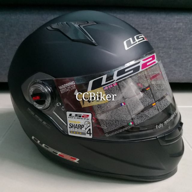 LS2 FF358 Matt Black (XL) | Shopee Malaysia