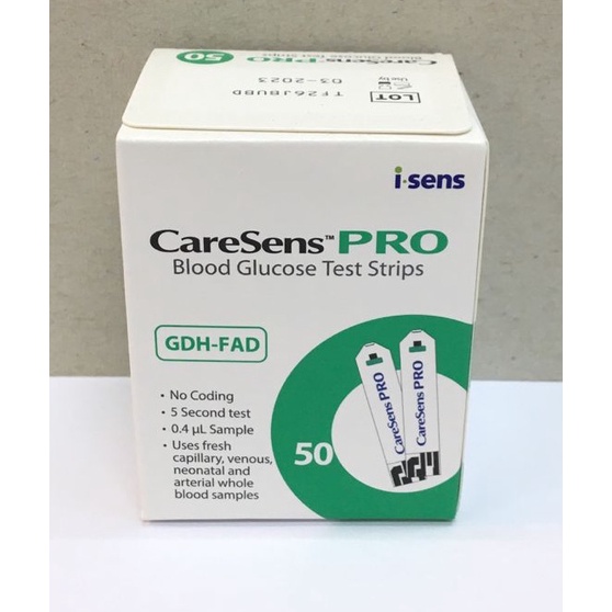 CareSens Pro Blood Glucose Test Strips 50s | Shopee Malaysia