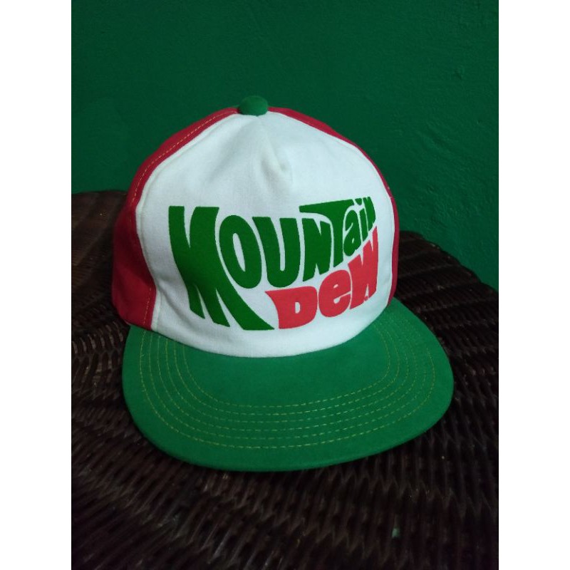 Mountain Dew Cap Trucker Vintage Ori Thai | Shopee Malaysia