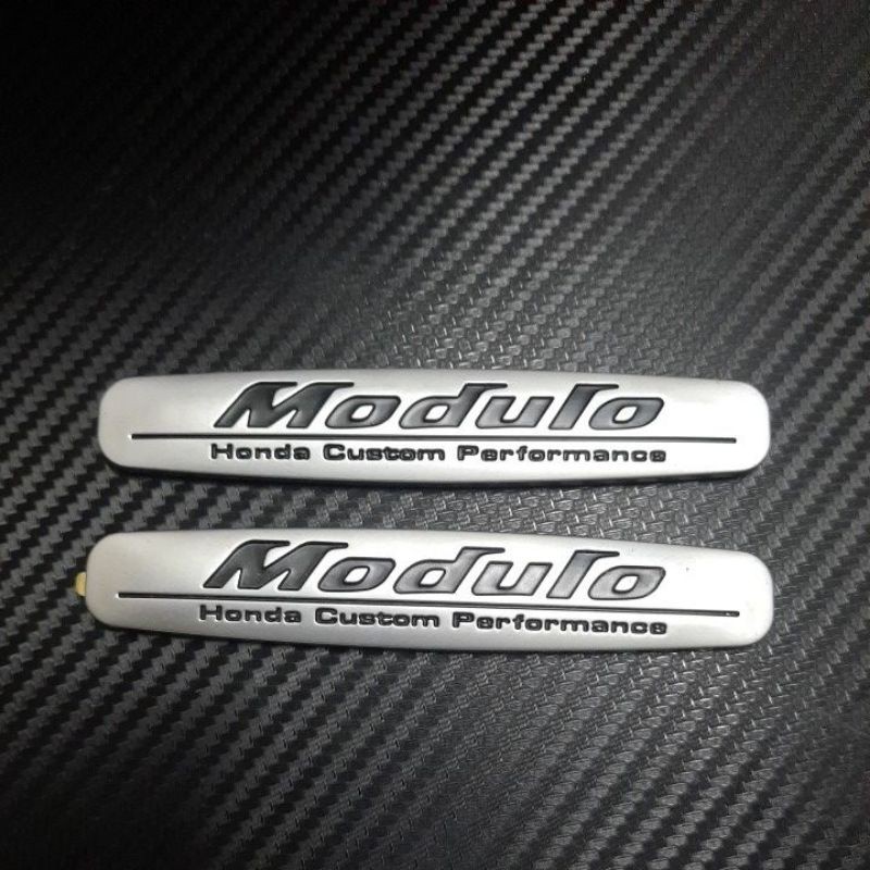 EMBLEM MODULO HONDA CUSTOM PERFORMANCE (2PCS) | Shopee Malaysia