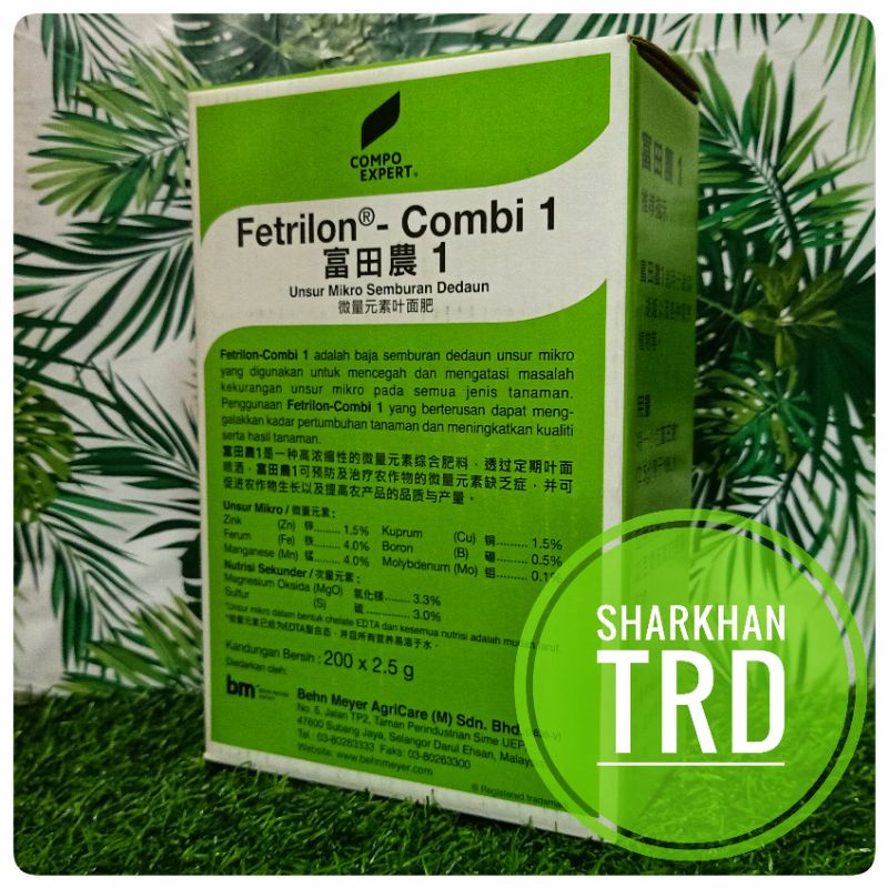 1 Kotak 200 Paket X 2.5g FERTILON COMBI 1 Behn Meyer Baja Subur Unsur ...