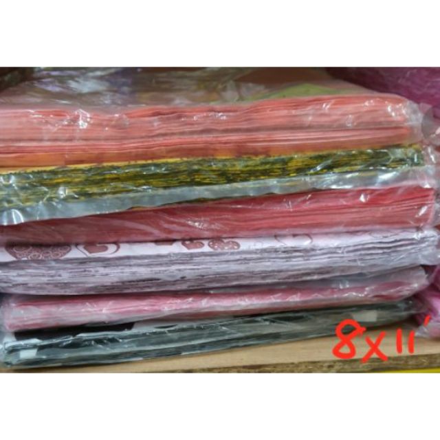 Thank you beg hadiah Doorgift 300pcs no Zipper Bag 8x11inci, Floral ...