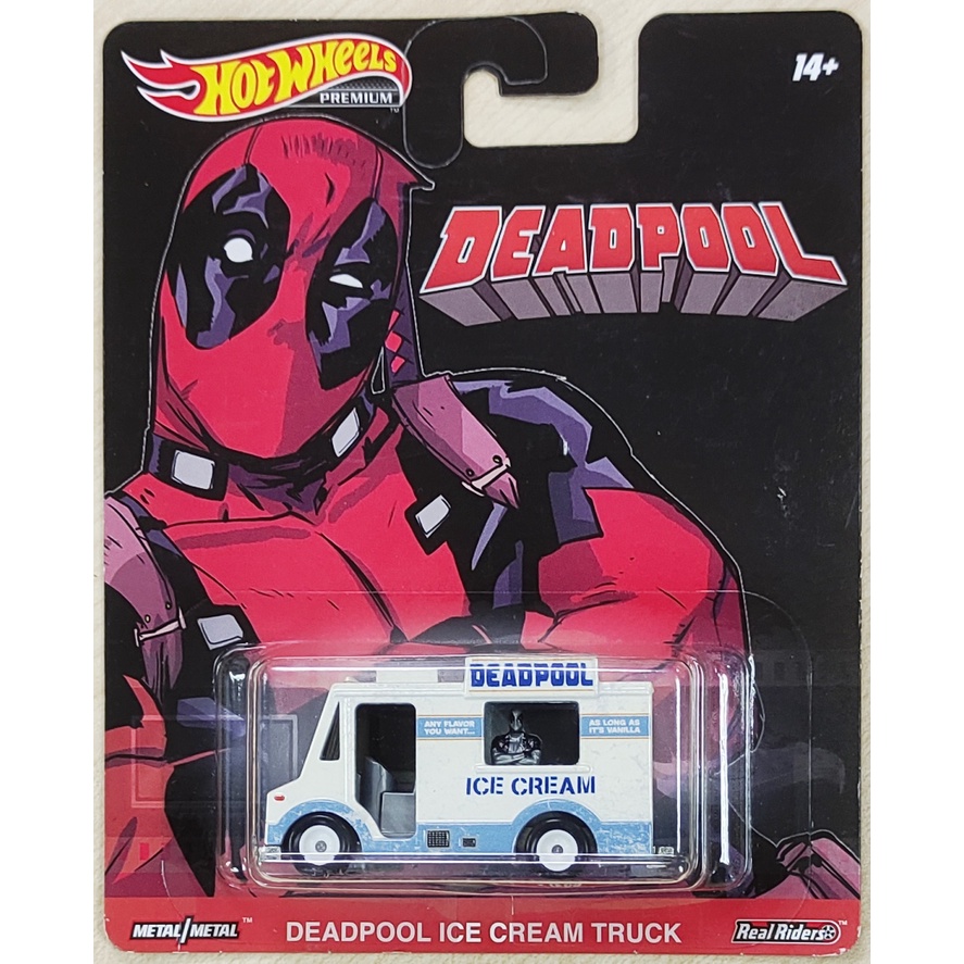 Hot Wheels Deadpool Chimichanga Truck [Marvel Ice Cream Good Humor ...