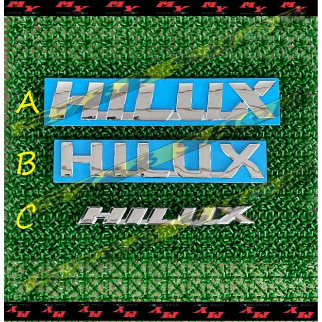 LOGO FOR TOYOTA HILUX | Shopee Malaysia