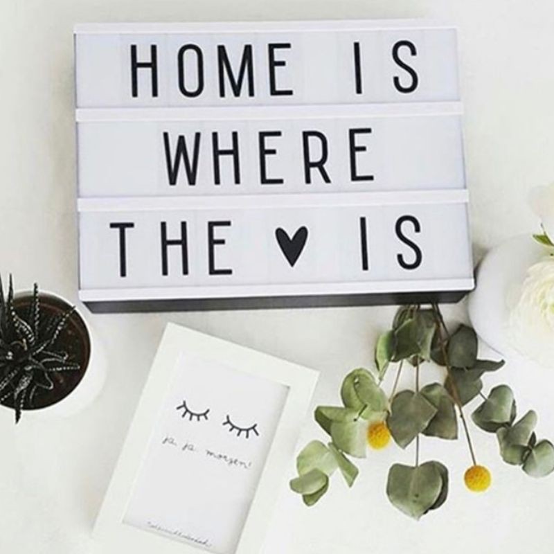 A4 SIZE SQUARE LED MESSAGE LIGHT BOX (000047128) | Shopee Malaysia