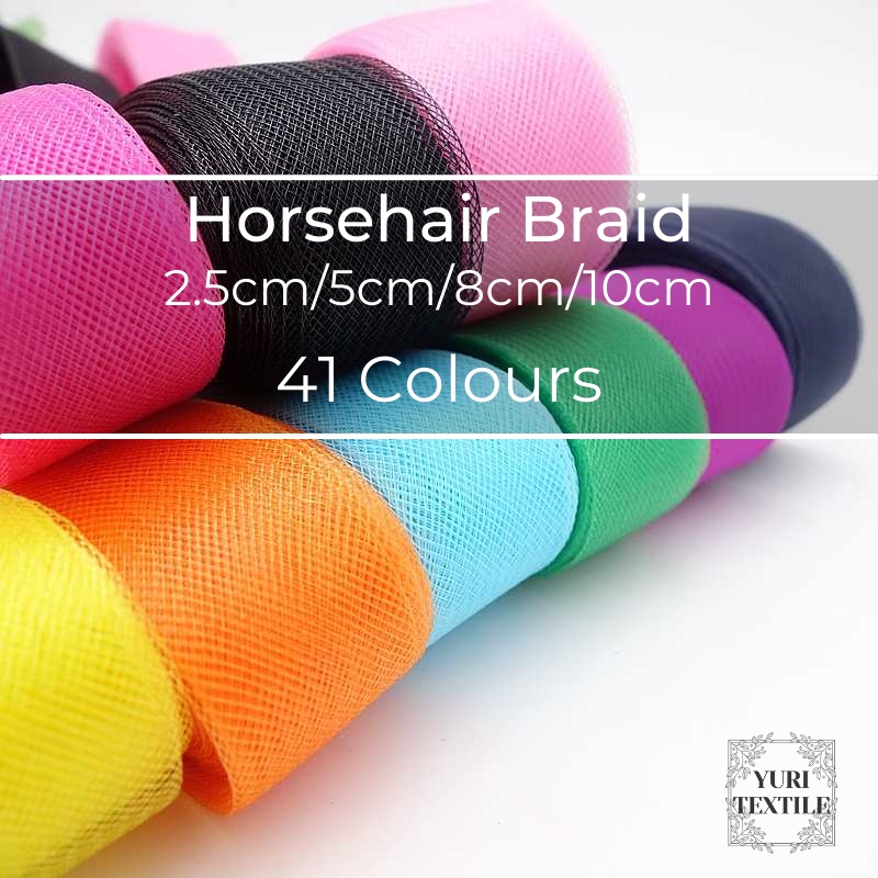 Crinoline Horsehair Braid Netting 2.5cm/5cm/8cm/10cm Wide / Ken Ken for ...