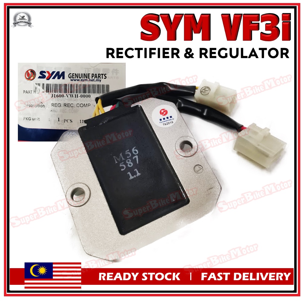 SYM VF3i - 100% Original SYM Rectifier & Regulator - [31600-VWH-0000-MF ...