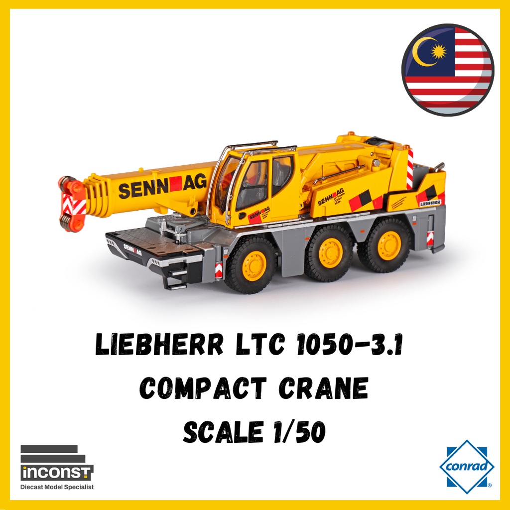 CONRAD Liebherr LTC 1050-3.1 Compact Crane "Senn AG" Construction ...