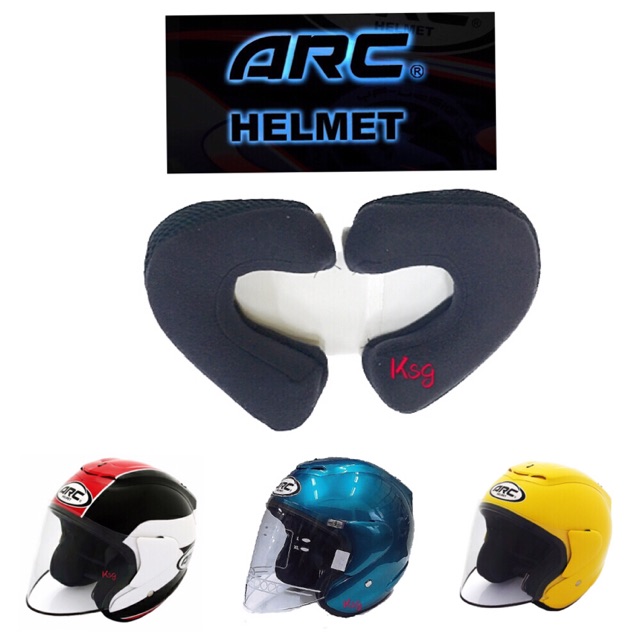 Helmet ARC RITZ SIDE PADDING SET 💯%ORIGINAL | Shopee Malaysia
