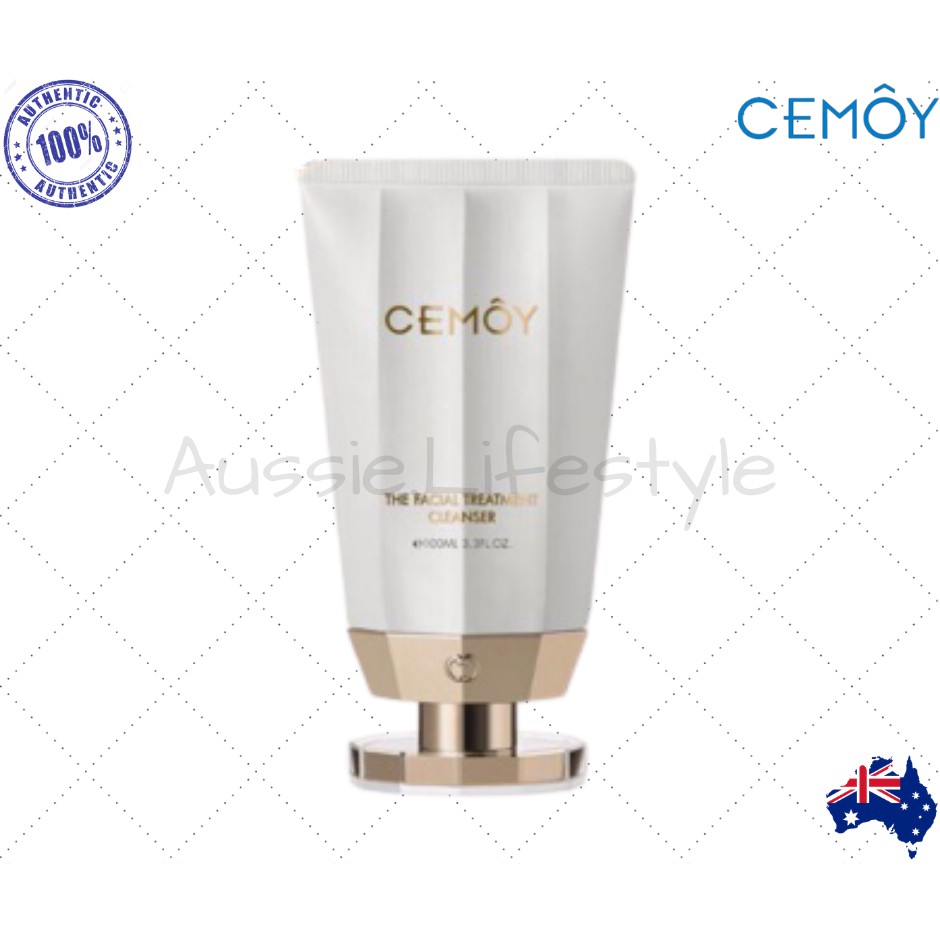 [100% AUTHENTIC] CEMOY The Facial Treatment Cleanser (100ml) | Shopee ...