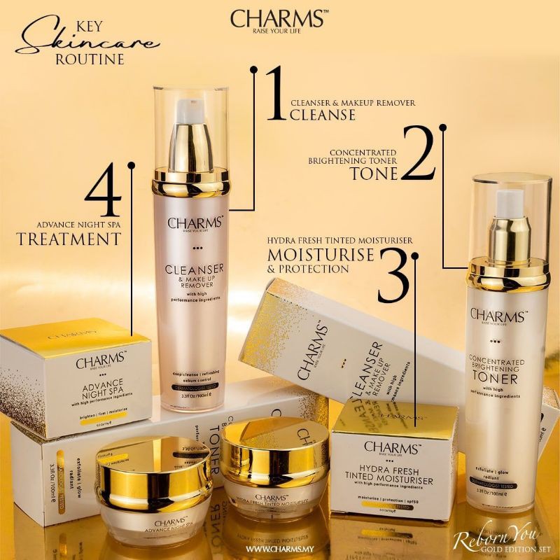 Full Set Charms Skincare Original | Shopee Malaysia