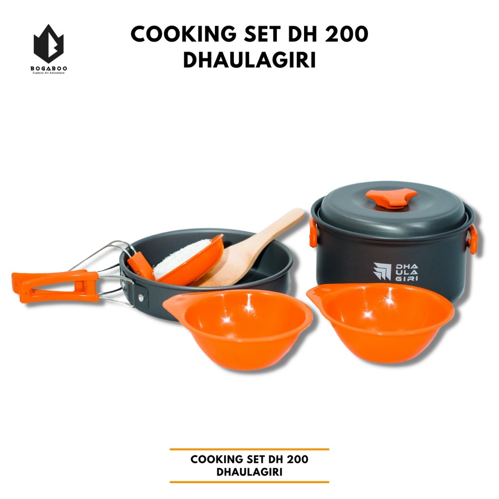 Cooking Set Ox-I DH-200 - Mountain Outdoor Cooking Tools - Nesting ...