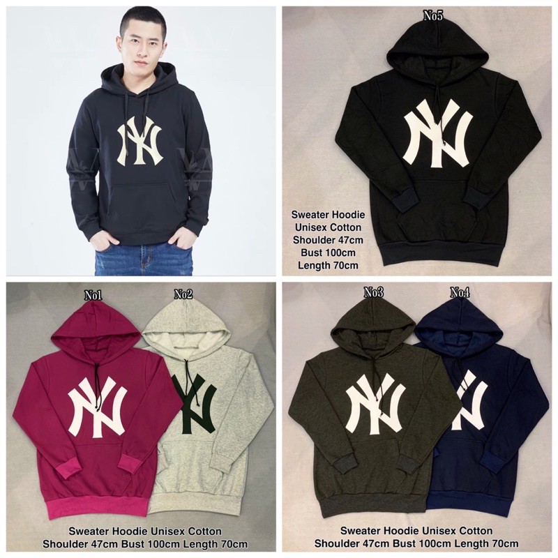 sweater hoodie unisex cotton | Shopee Malaysia