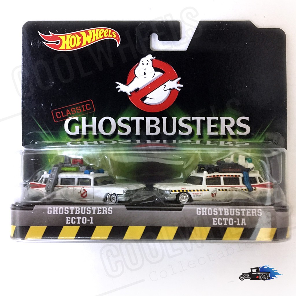 Hot Wheels 2016 Classic Ghostbusters 2-Pack (Ecto-1 & Ecto-1A) | Shopee ...