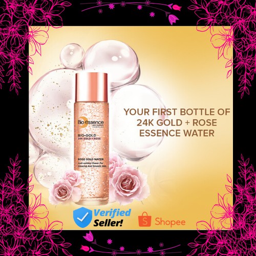 30ml Skincare Essence BIO-ESSENCE 24K Bio Gold Rose Gold Water ...