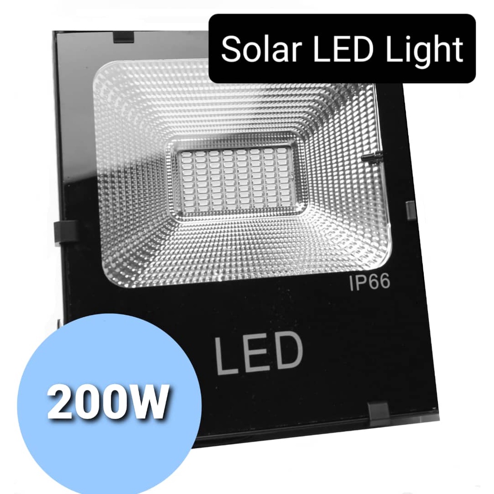 Solar Light LED200W Outdoor IP67 Waterproof High Brightness Solar ...