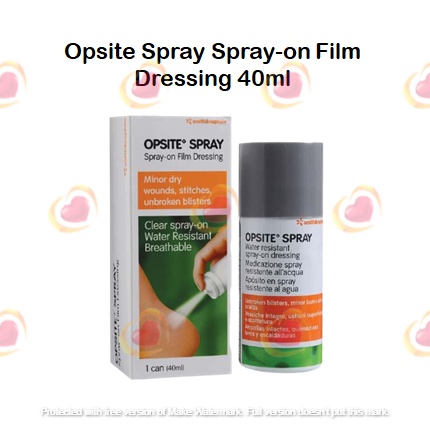 Opsite Spray Spray-on Film Dressing 40ml [Exp: 11/2026] | Shopee Malaysia