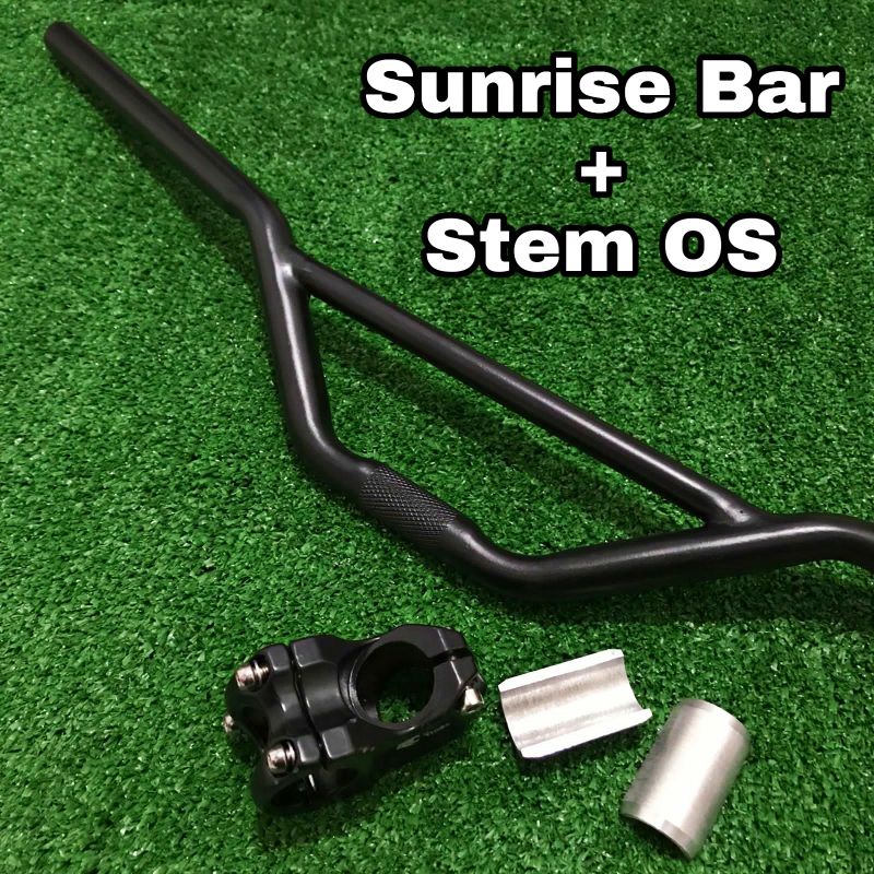 SUNRISE BAR BIKE HANDLEBAR SUNRISE BAR BIKE HANDLEBAR HANDLEBAR MTB BMX ...