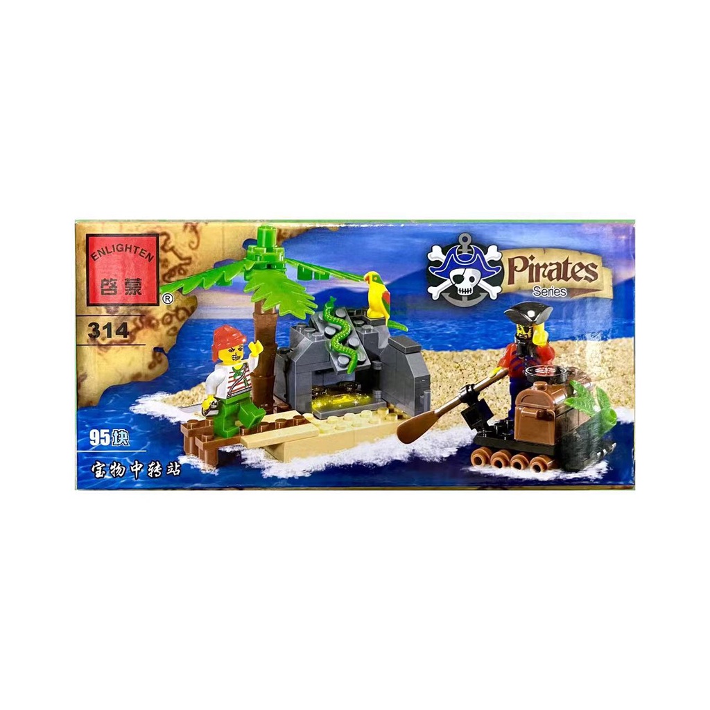 🇲🇾💥 Pirate series treasure hunt model building bricks blocks fun toys ...