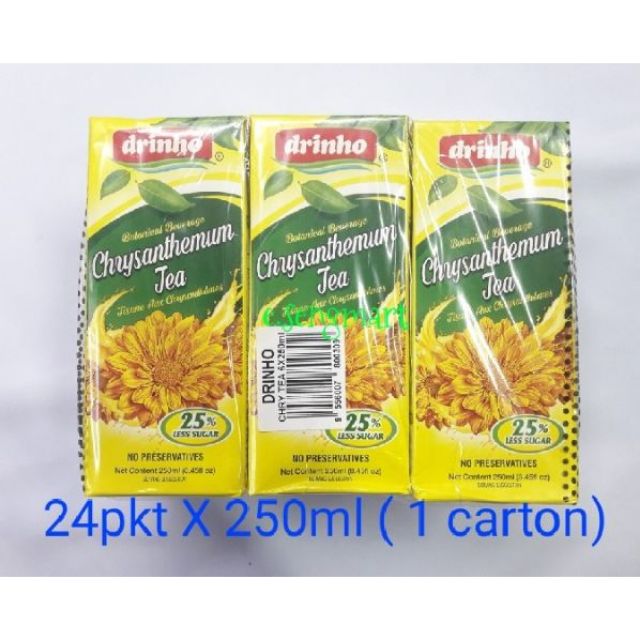 Drinho Teh Bunga 24x250ml | Shopee Malaysia