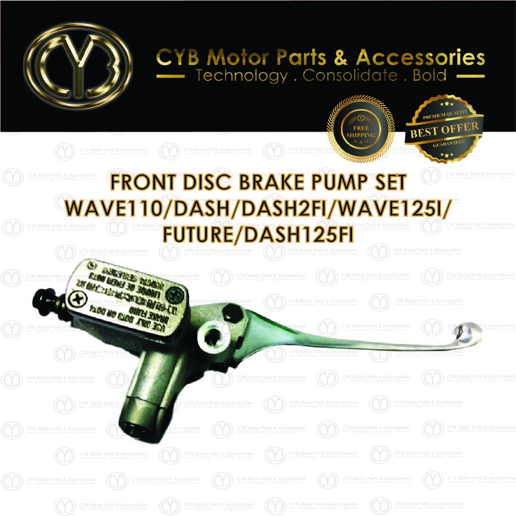Front Disc Brake Pump Set HONDA WAVE110 DASH DASH2FI WAVE125I FUTURE ...