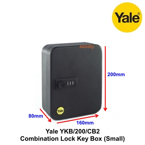 YALE YKB/200/CB2 Key Box with Combination Lock - Small | Shopee Malaysia