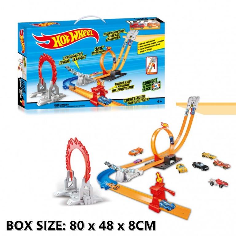 Hot Wheel Racing Track 360 Degrees Spin Rotation Kids Toy | Shopee Malaysia