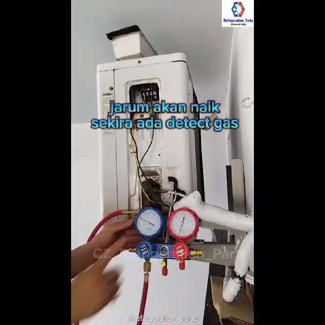 CZ double meter gas peti sejuk / penghawa dingin r22 r410a r32 r134a r600a r12 r502 r404a r407c ...