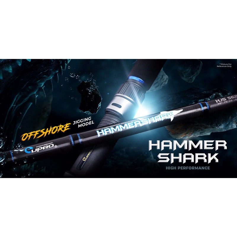 EUPRO HAMMERSHARK JIGGING BOTTOM FISHING ROD | Shopee Malaysia